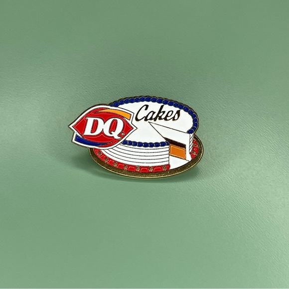Dairy Queen | Jewelry | Dairy Queen Cakes Enamel Pin | Poshmark